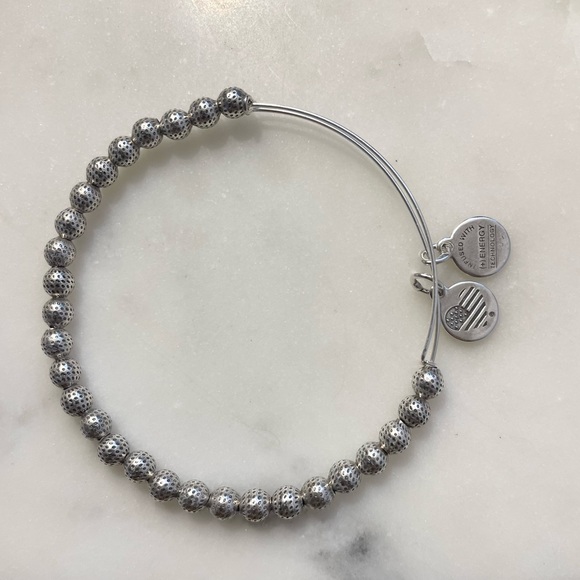 Alex and Ani | Jewelry | Alex And Ani Silver Bead Charm Bracelet | Poshmark